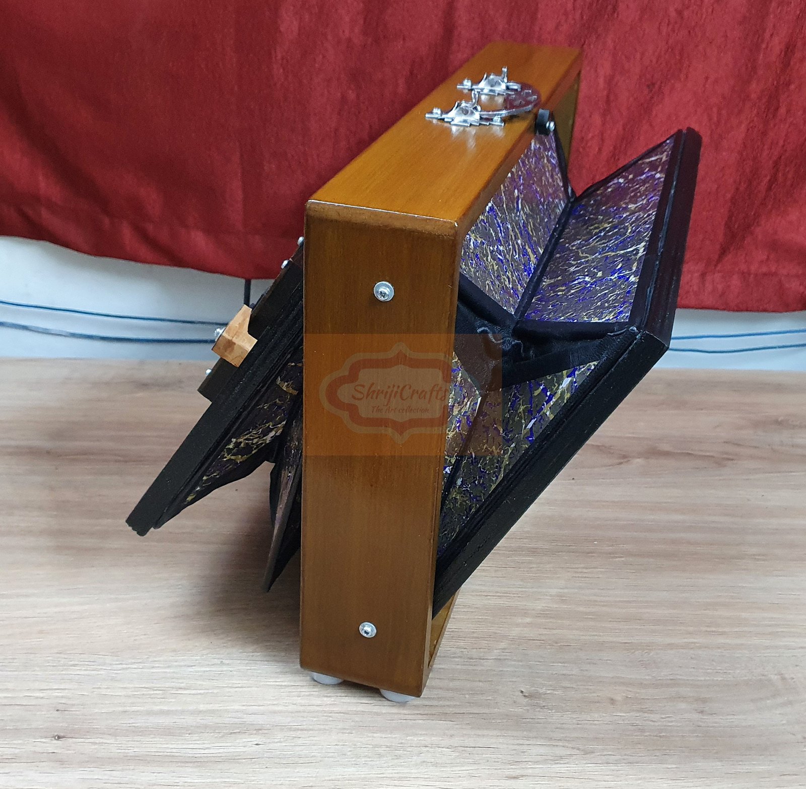 Handmade Indian Shruti Box C3-C4 Tuned 440Hz/432Hz 15x10x3” Wood & Ply ...